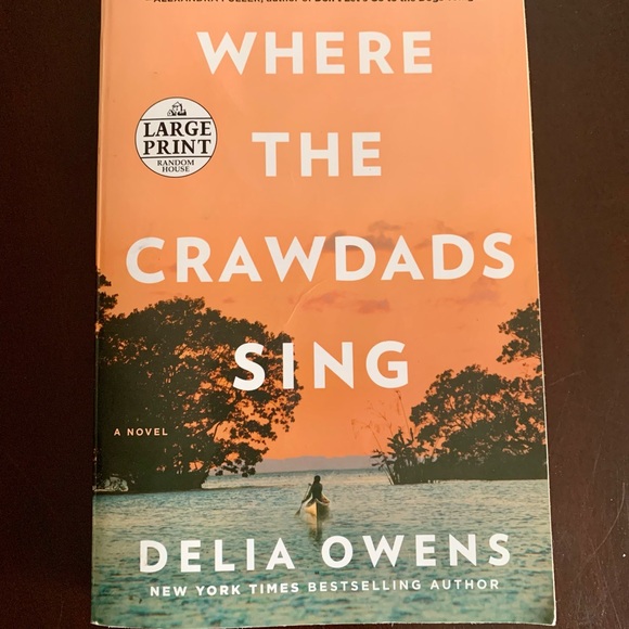 Accents | Large Print Where The Crawdads Sing Book | Poshmark